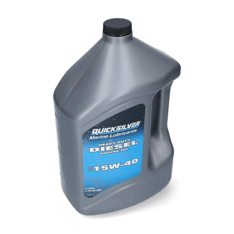 Quicksilver Diesel Engine Oil 15W 40 - 4 Ltr : Barrus