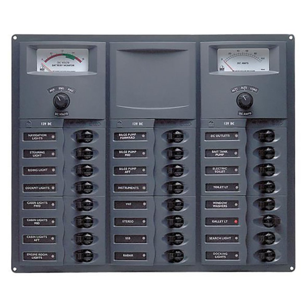 BEP DC Circuit Breaker Panel - 24 Circuits : Barrus