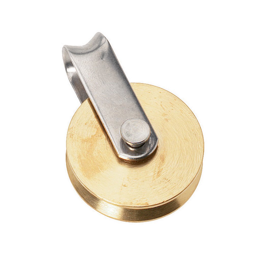 Barton Marine Brass Sheave Blocks : Barrus