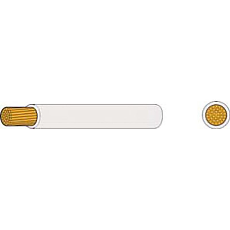 AMC Thin Wall Single Core Cable White : Barrus