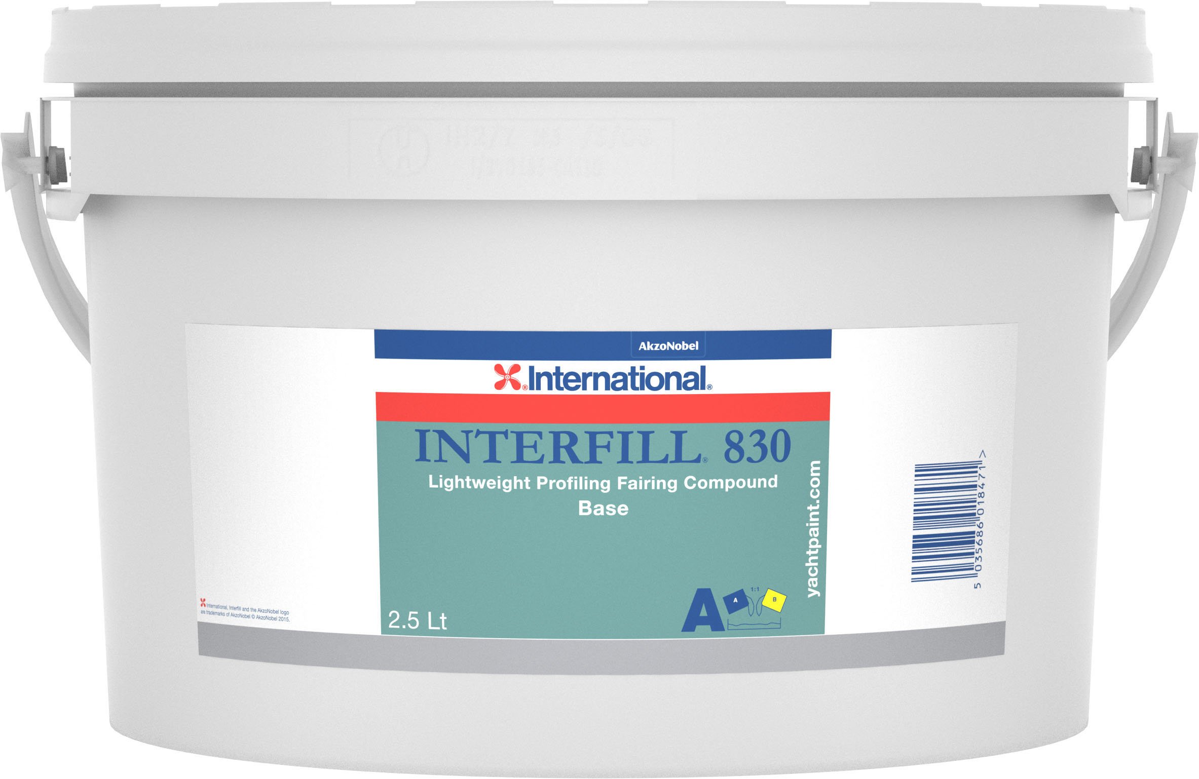 International Paints Interfill 830 Coarse Filler : Barrus