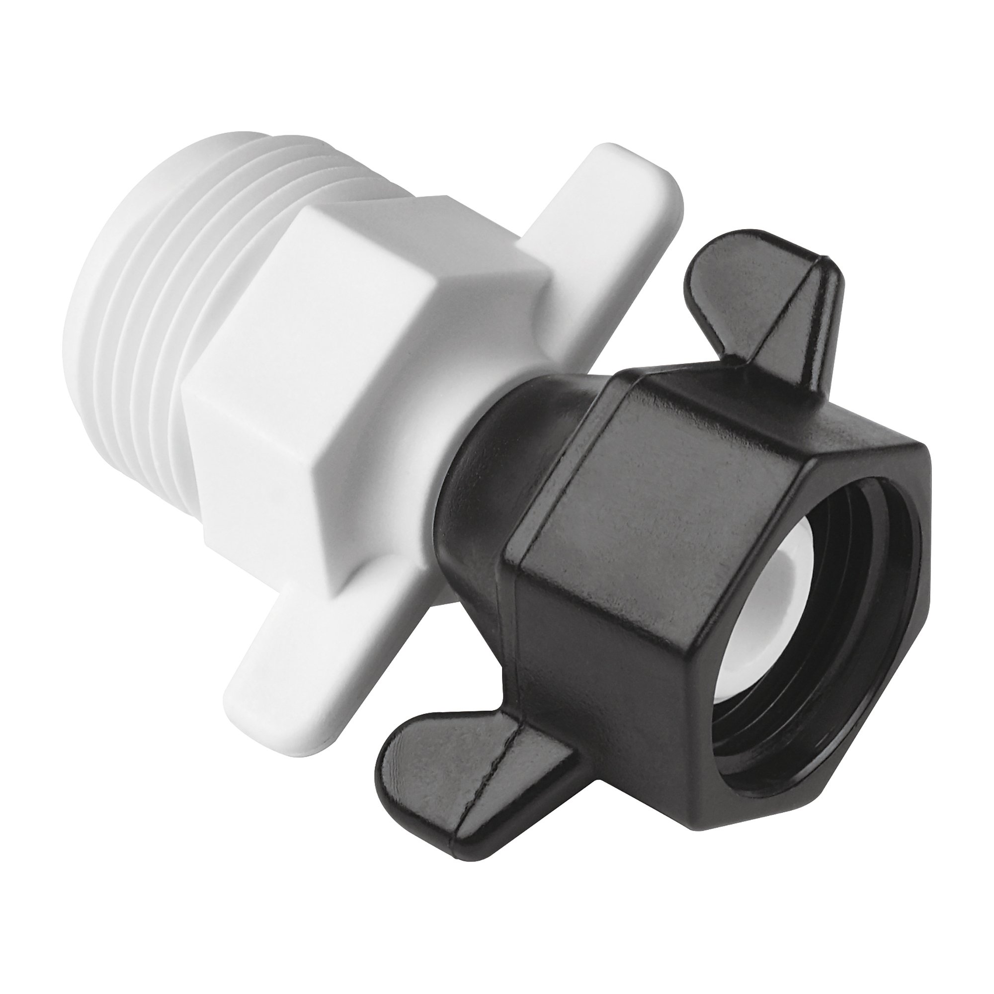 Seaflo HSE Barb Straight Fitting - 1/2" FNPT x 3/4" MNPT : Barrus