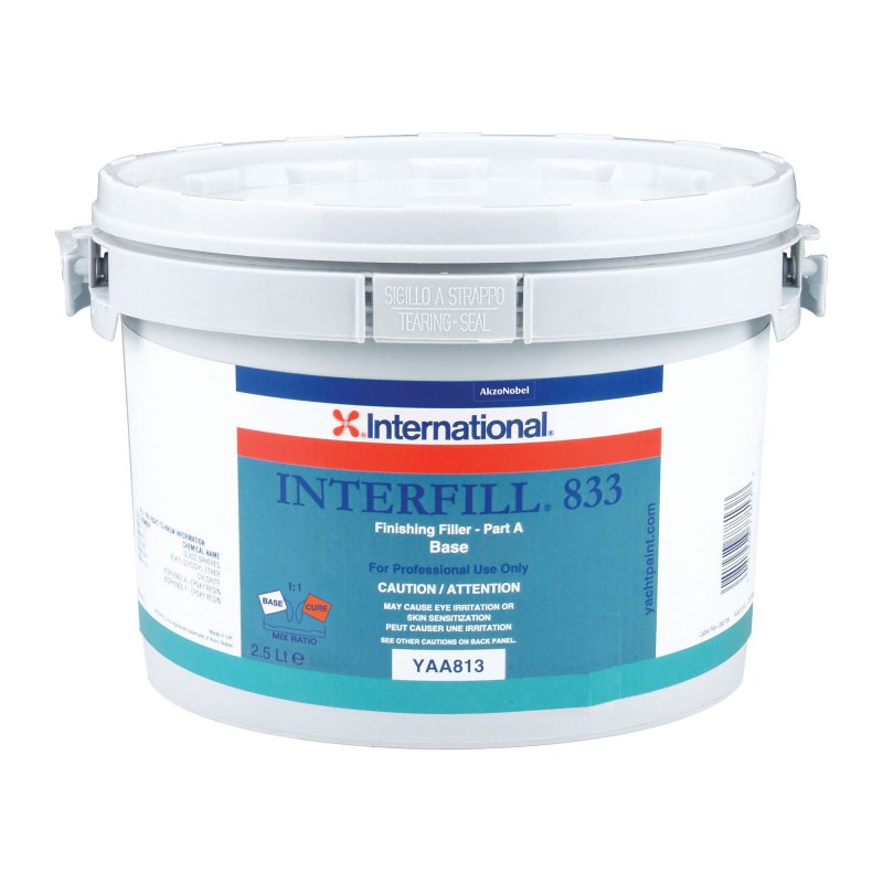 International Paints Interfill 833 Fine Filler : Barrus